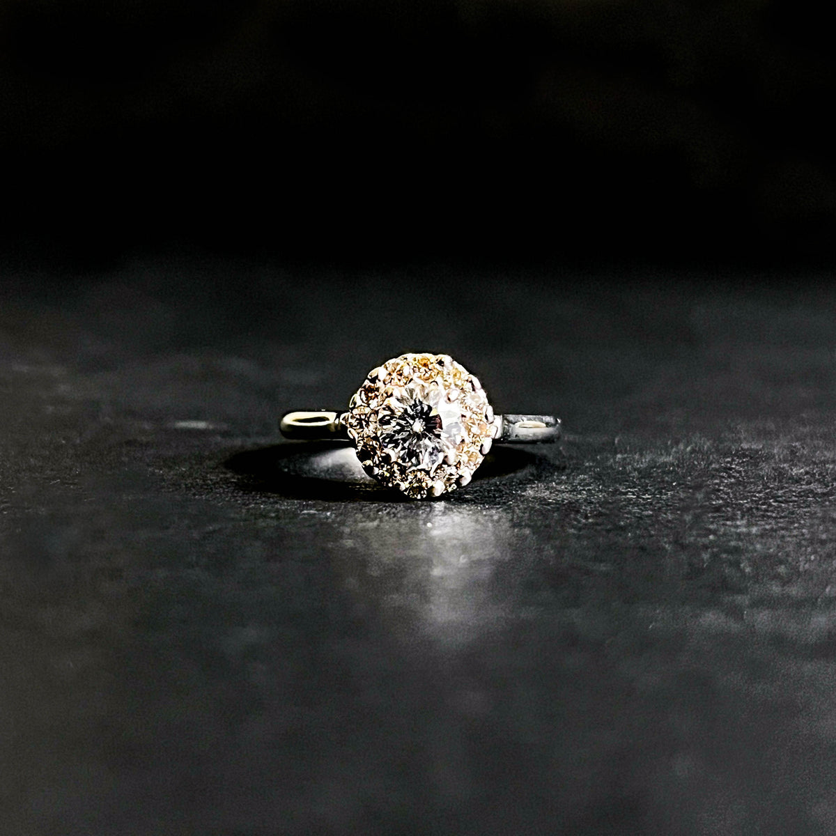 RACHEL: WHITE GOLD DIAMOND ENGAGEMENT RING – Grimson & Sons